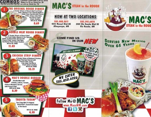 Mac’s Steak In The Rough – New Mexico Cultural Encyclopedia and Lexicon